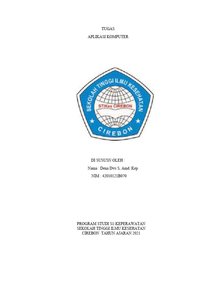 Tugas Aplikasi Microsoft Excel | PDF