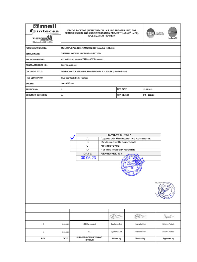 Epcc-2 Package (Indmax Rfccu + CR LPG Treater Unit) For Petrochemical ...