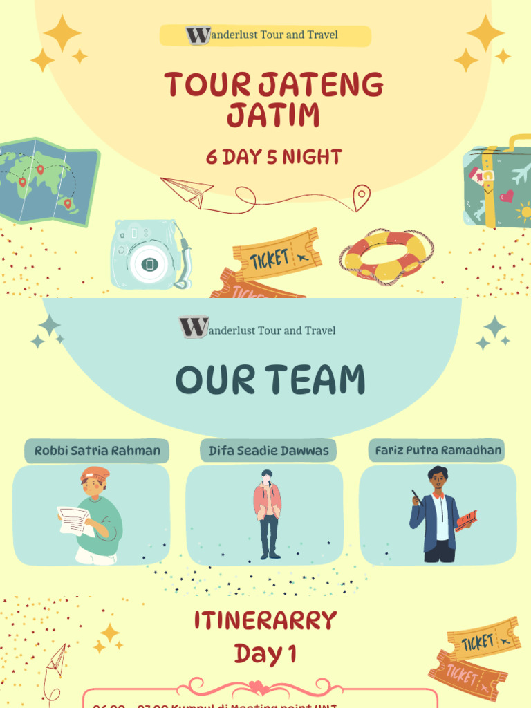 Paket Tour Jateng-Jatim | PDF
