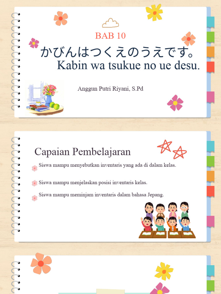 BAB 10 Kabin Wa Tsukue No Ue Desu | PDF