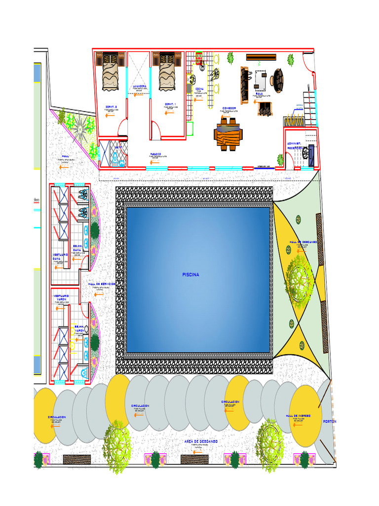 Sala Comedor: Piscina | PDF