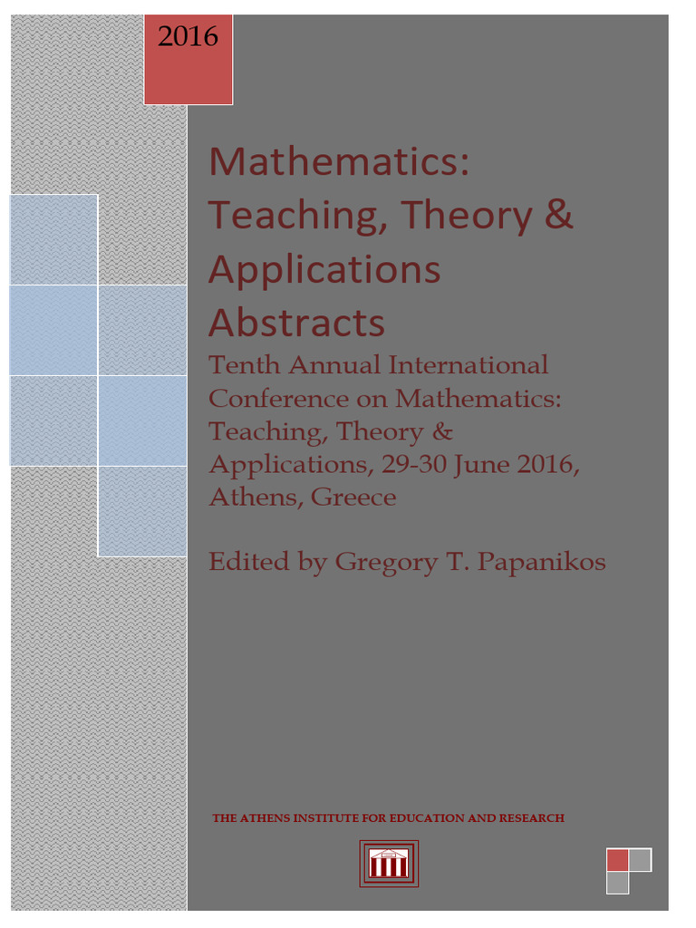 Mathematics Teaching Theory and Applicat | PDF | Metacognition | Experiment