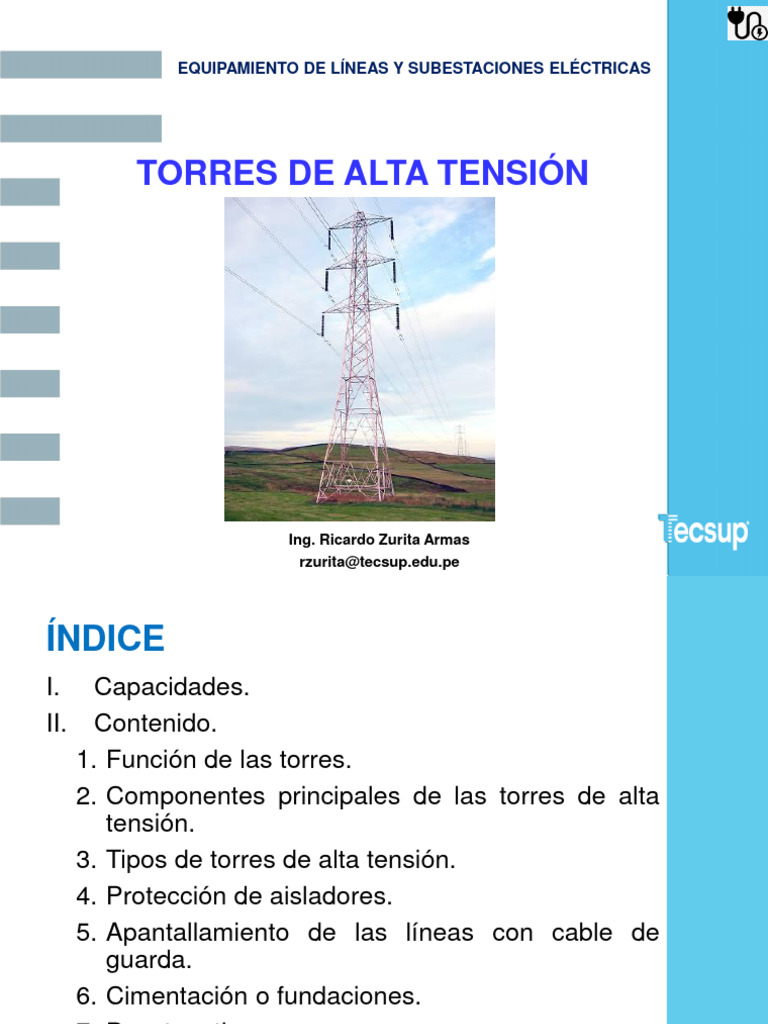 3 - Torres de Alta Tensión | PDF | Aislador (Electricidad) | Fundación (Ingeniería)