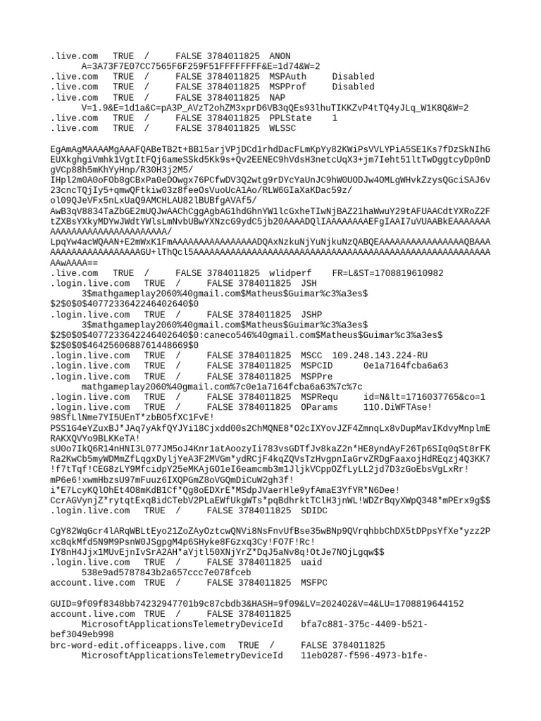Technical Data Log for Developers | PDF
