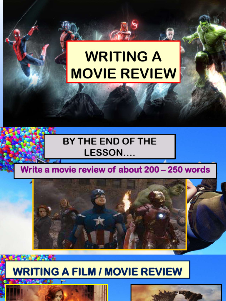 Writing A Movie Review | PDF