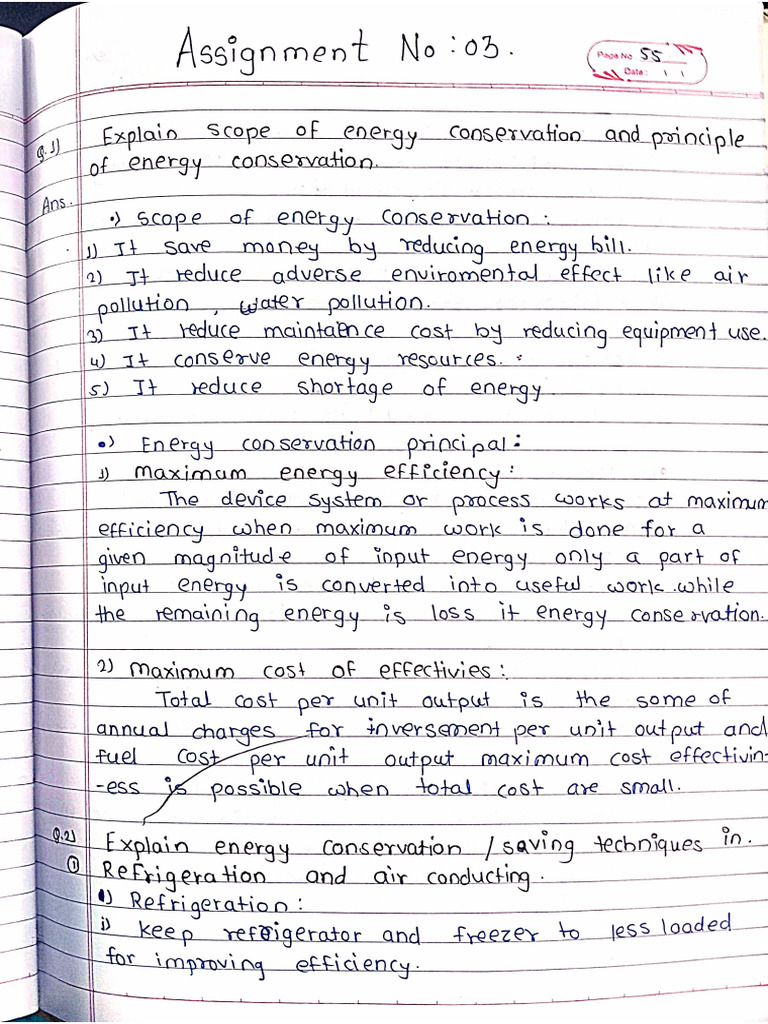 Energy Assignment 3 | PDF