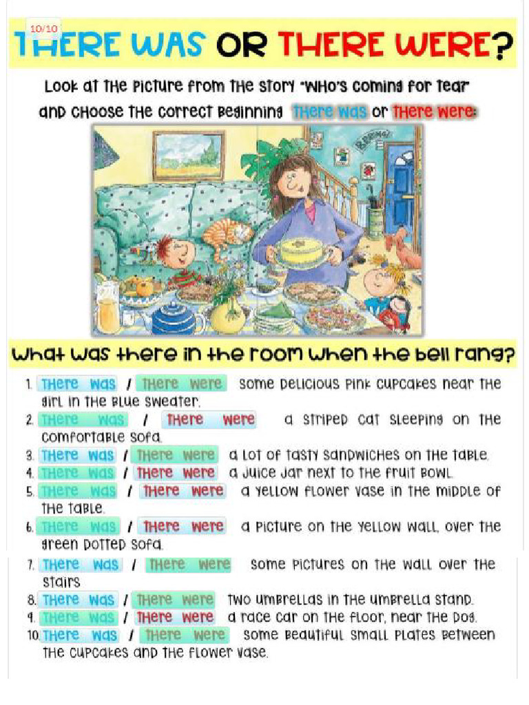 HOMEWORK THERE WAS THERE WERE 2 | PDF