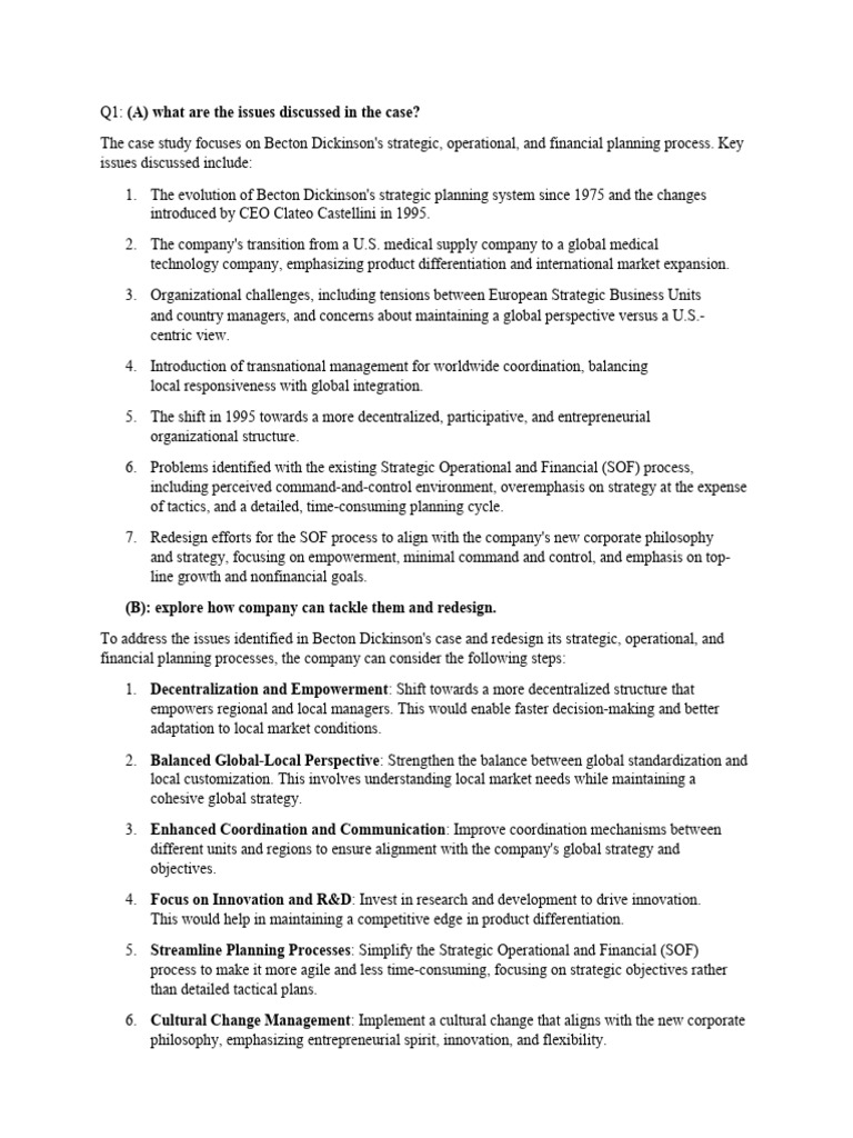 Strategic Management | PDF | Strategic Management | Performance Indicator
