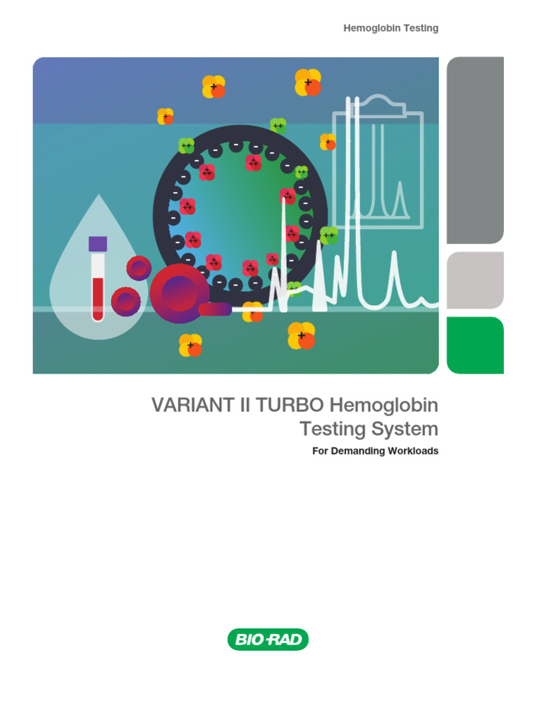 VARIANT II Turbo Brochure DG20 - 0337 | PDF | Glycated Hemoglobin ...