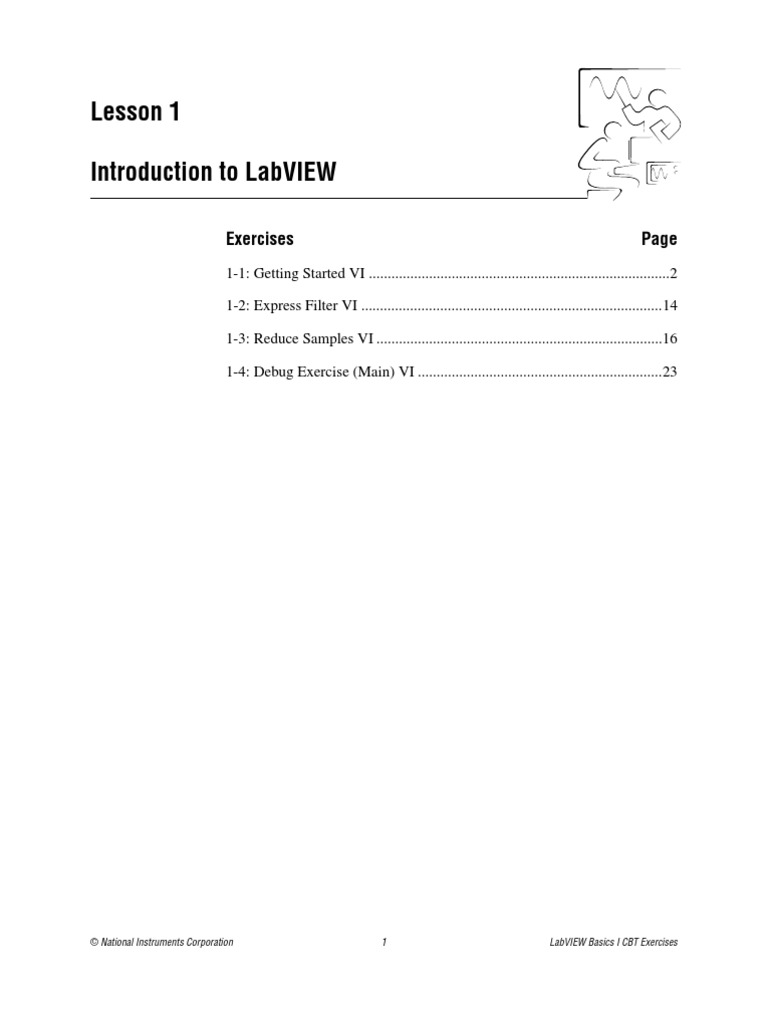 Labview Exercises | PDF | Icon (Computing) | Dialog Box
