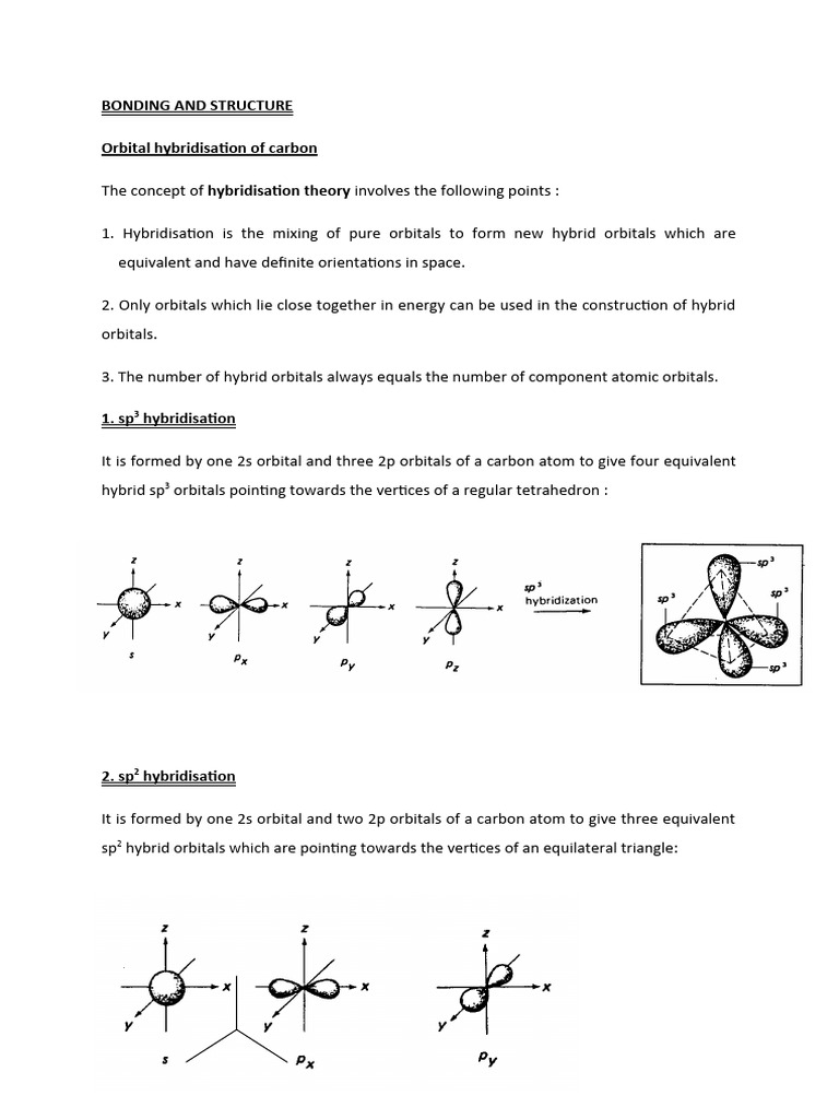 Lecture Two Organic Chemistry | PDF | Molecular Orbital | Chemical Bond