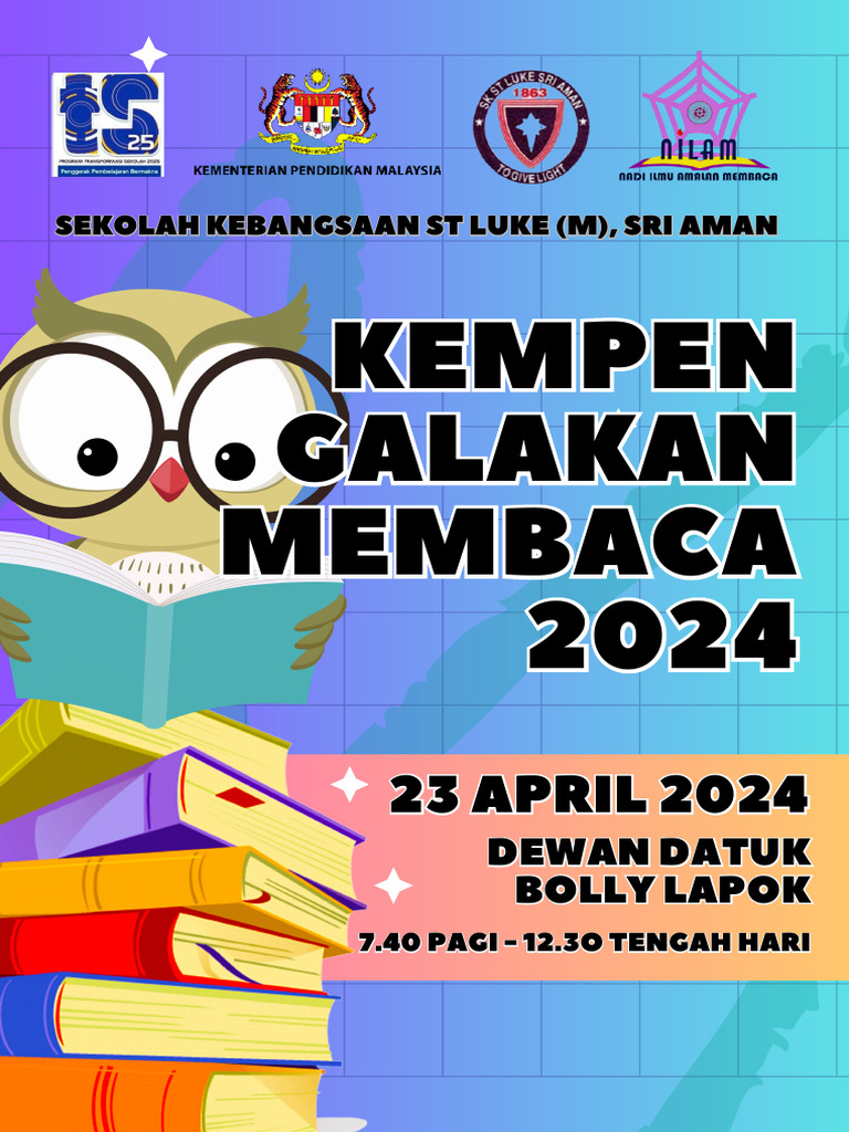 Buku Program Kempen Galakan Membaca 2024 | PDF