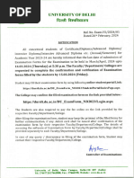 Du Examination Wing Countact | PDF