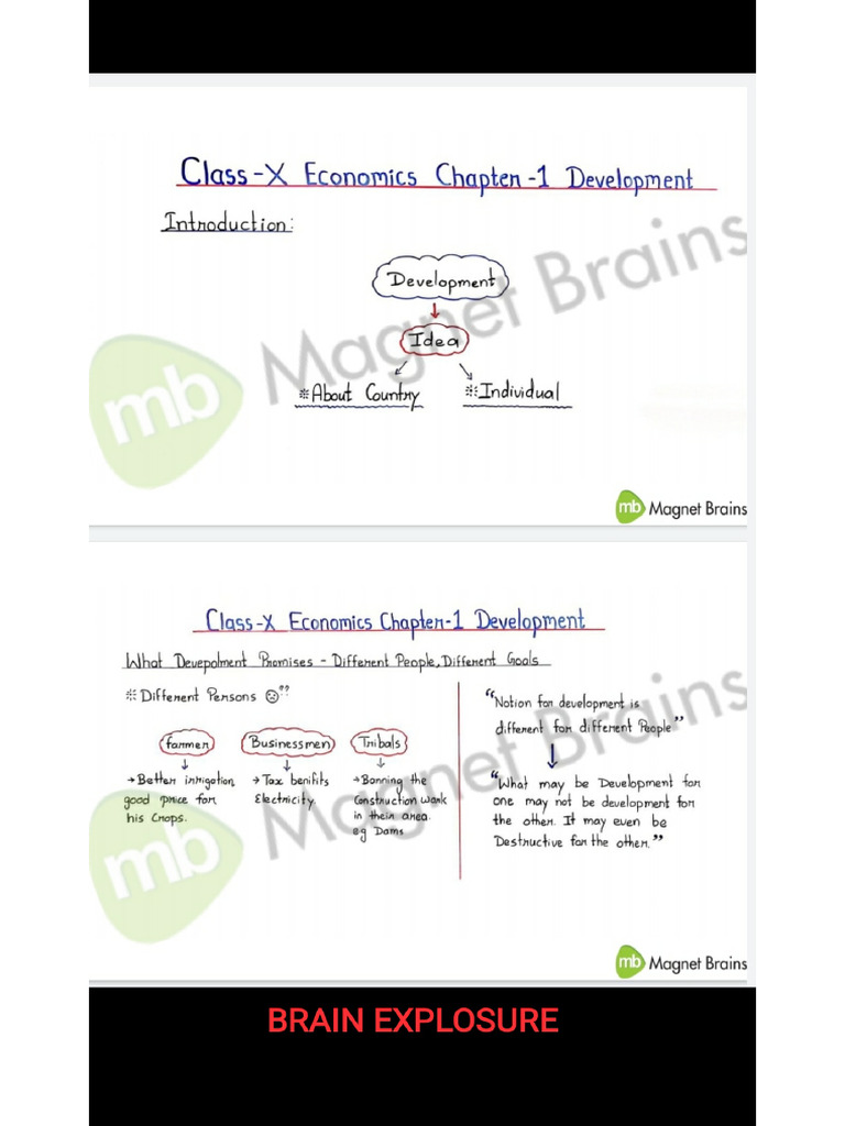 Notes of Development Chapter | PDF