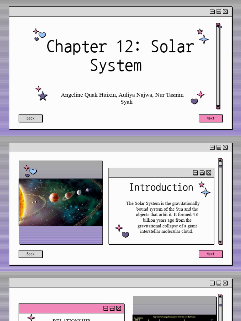 Science Presentation | PDF | Planets | Rotation