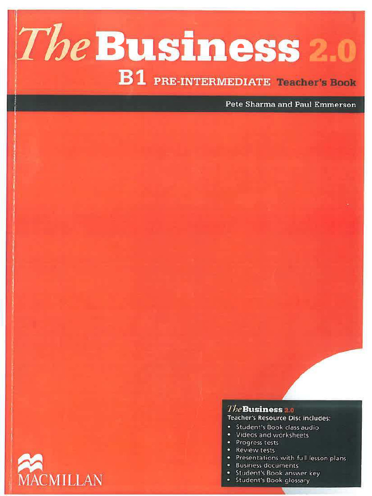The Business 2 0 B1 Pre Intermediate TB | PDF