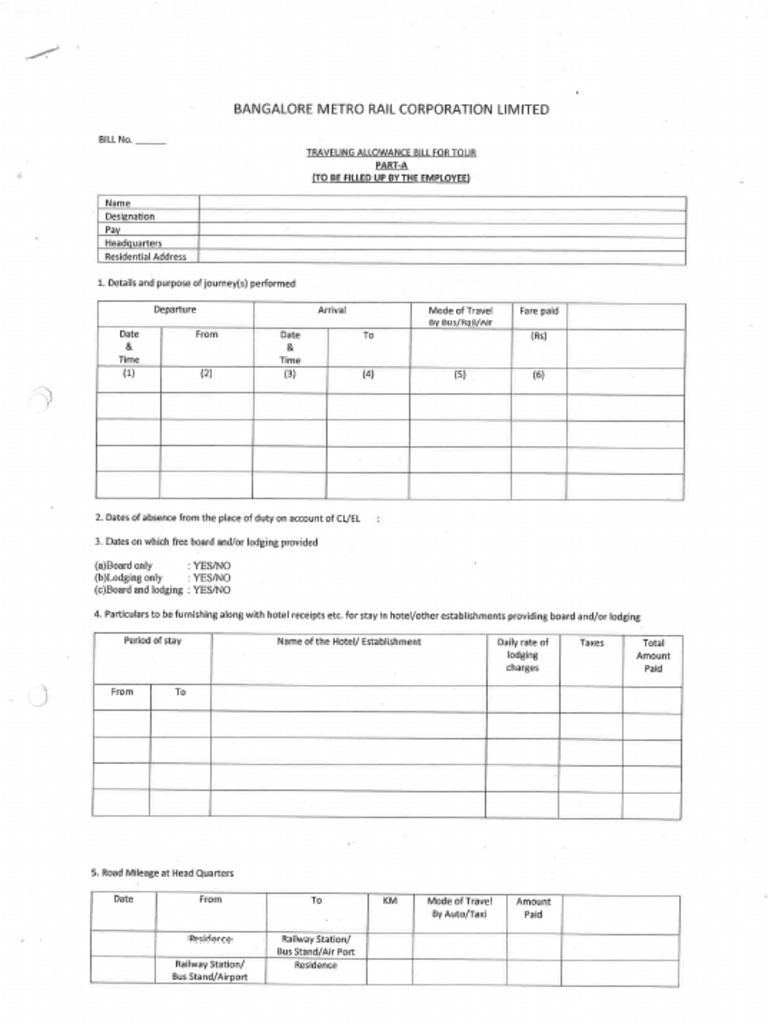 TA DA Format soft copy | PDF