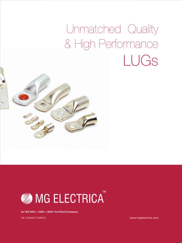 MG Electrica Terminal Products Catalogue | PDF | Electrical Connector