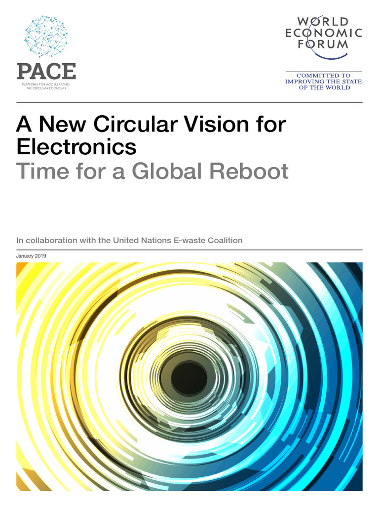 A New Circular Vision For Eletronics | PDF | Electronic Waste | Recycling