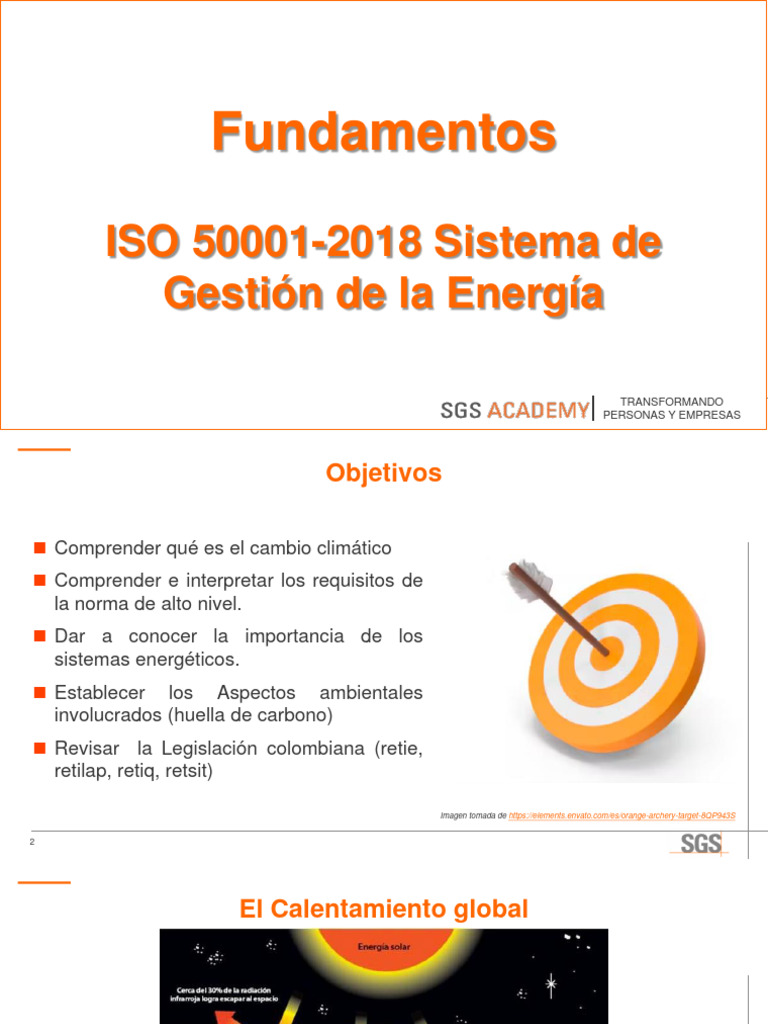 Material de Aprendizaje - Fundamentos ISO 50001.2018 Sistema Gestión Energía | PDF | Gestión ...