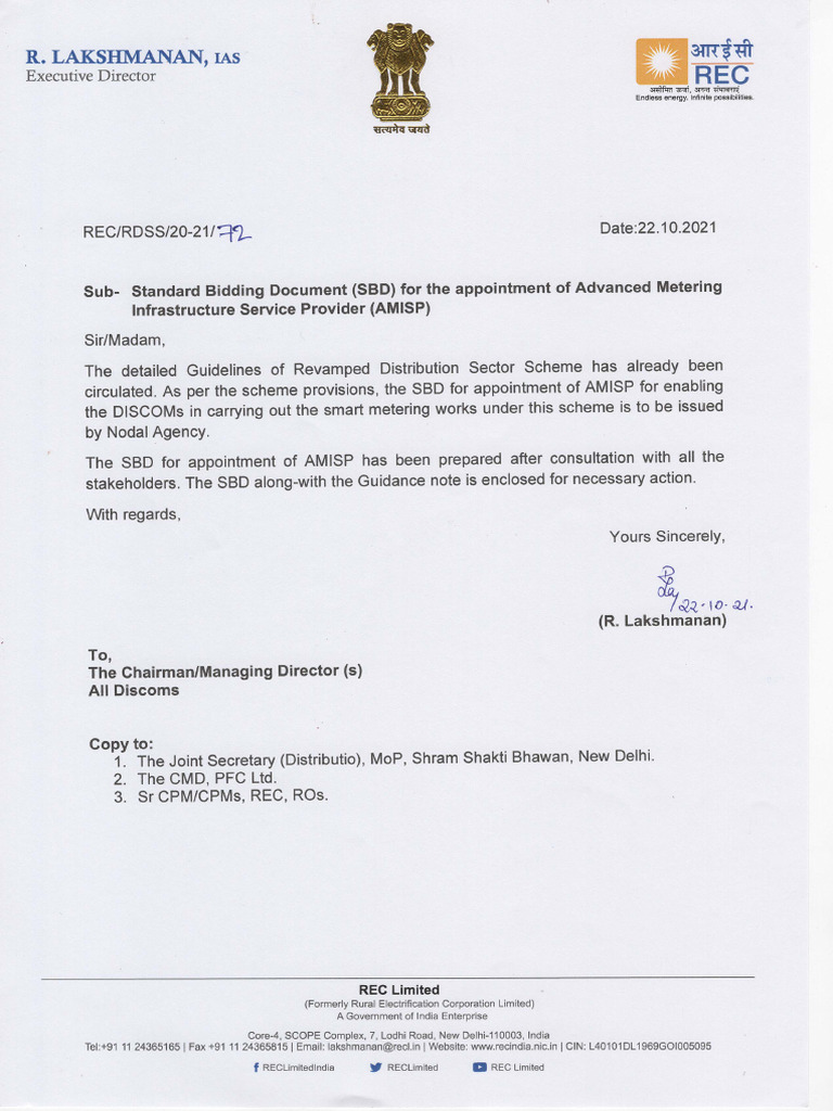 AMI Service Provider RFP Guidelines | PDF | Request For Proposal ...