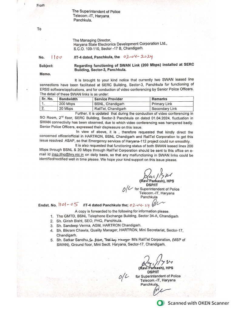 Letter 200 Mbps | PDF