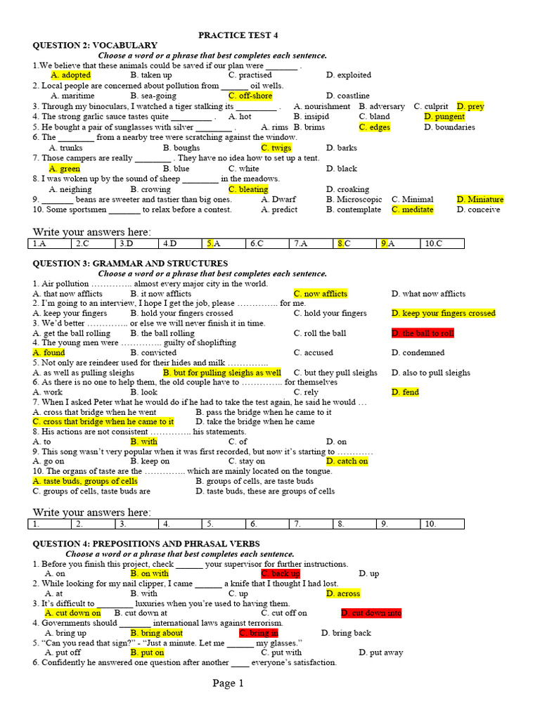 Olympic Lop 10 Practice4 (14.02) | PDF | Happiness | Satire