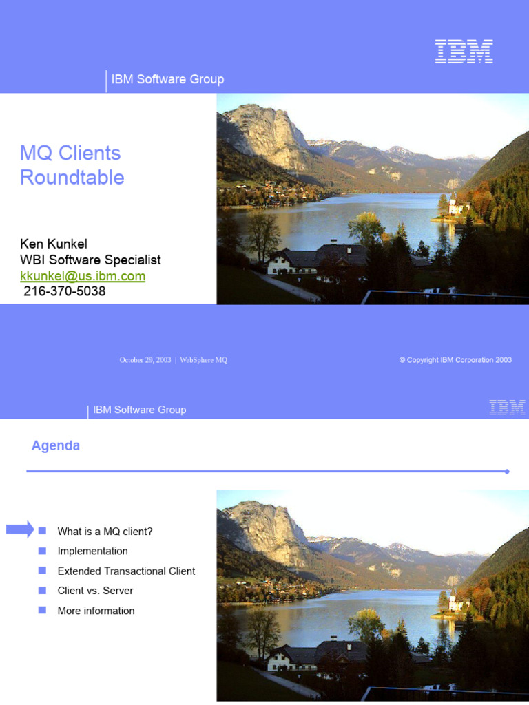 MQ Clients | Download Free PDF | System Software | Computer Architecture