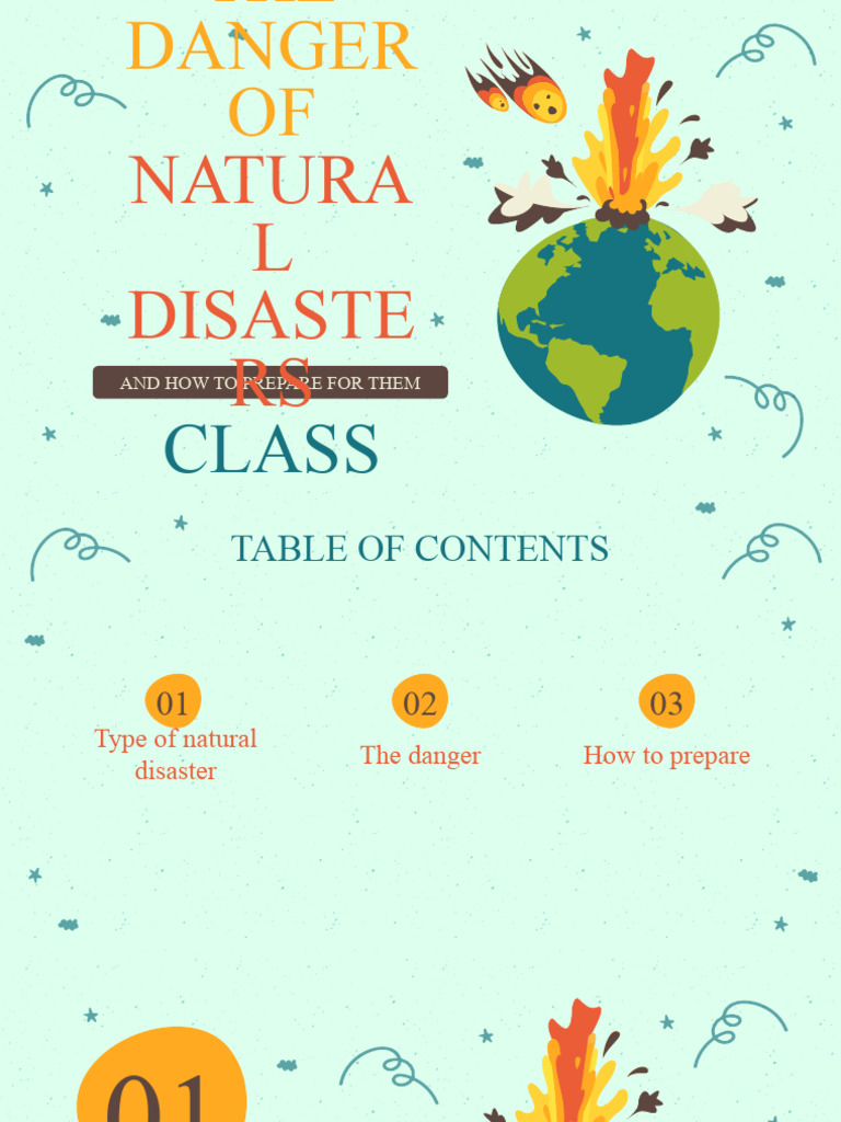 Types of Natural Disasters Explained | PDF | Social Science