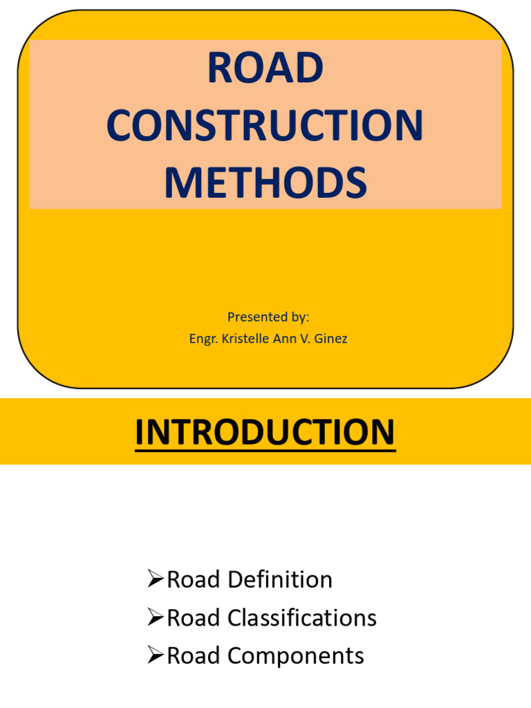 Week 10a Design of Pavement Excavation PDF | PDF | Road | Construction Aggregate