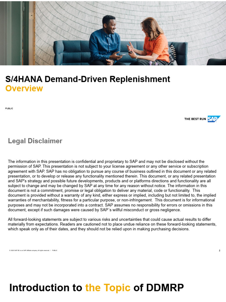 DDMRP Overview | PDF | Inventory | Forecasting