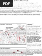Porphyry Copper Vein Types Explained | PDF | Minerals | Geology