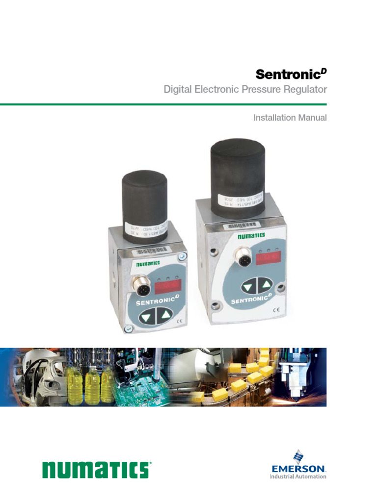 Numatics Series 608 609 Sentronic D Installation Manual | PDF ...