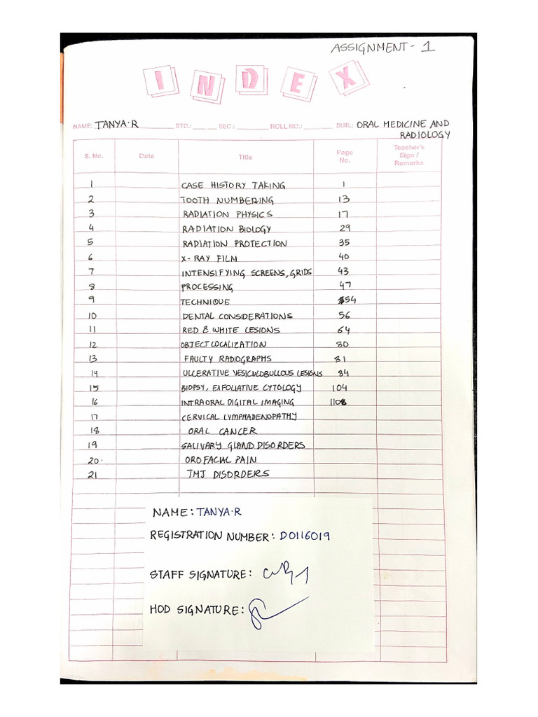 Omrd Assignment Book 1 | PDF