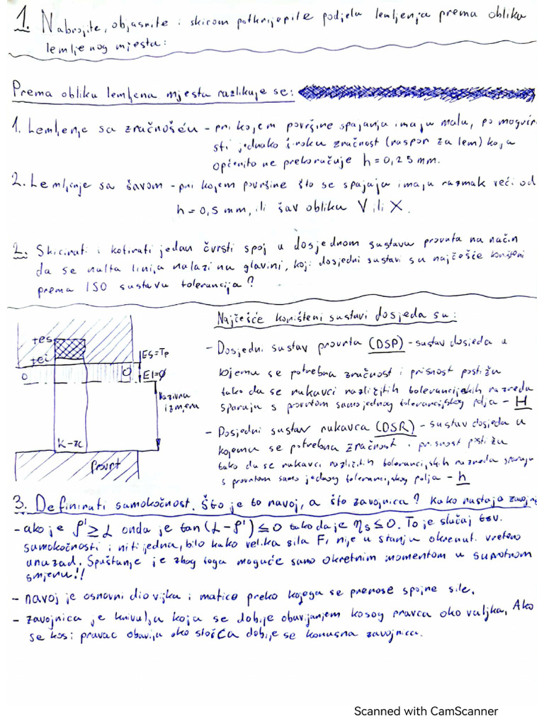 EK1 - Cjeloviti Ispit 1.Dio | PDF