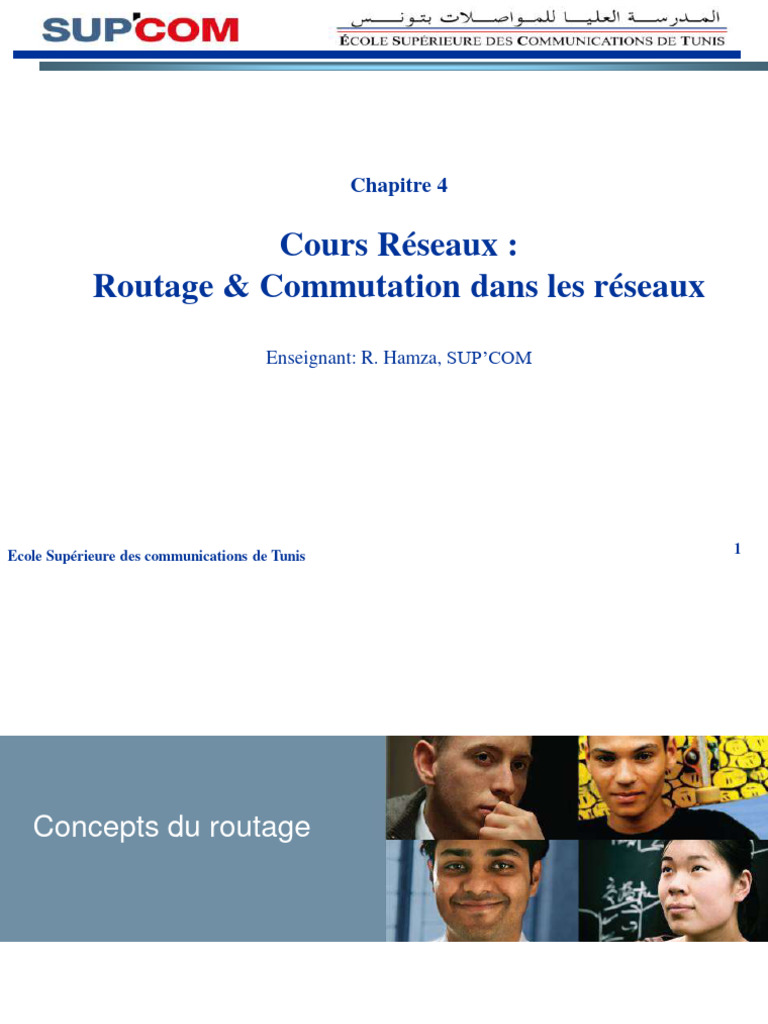 Cours Commut Routage 2023 2024 Chapitre4 Final | PDF | Adresse IP | I Pv6