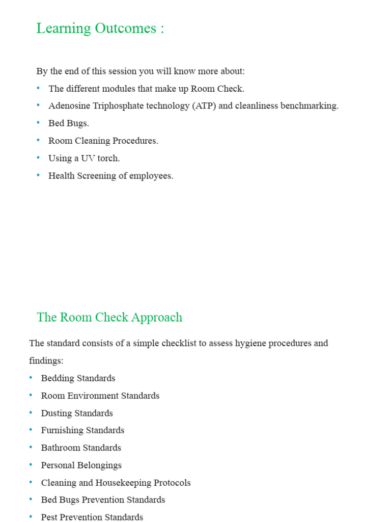 Room Check | PDF | Allergen | Allergy