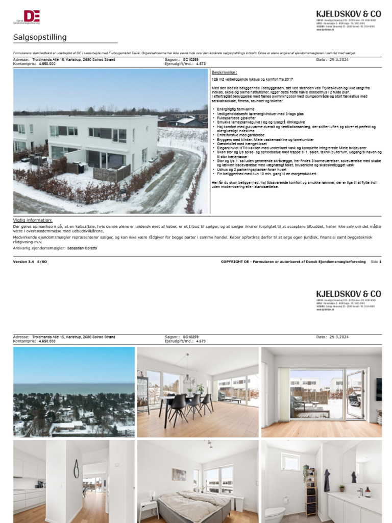 Salgsopstilling Villa 5 12243 | PDF