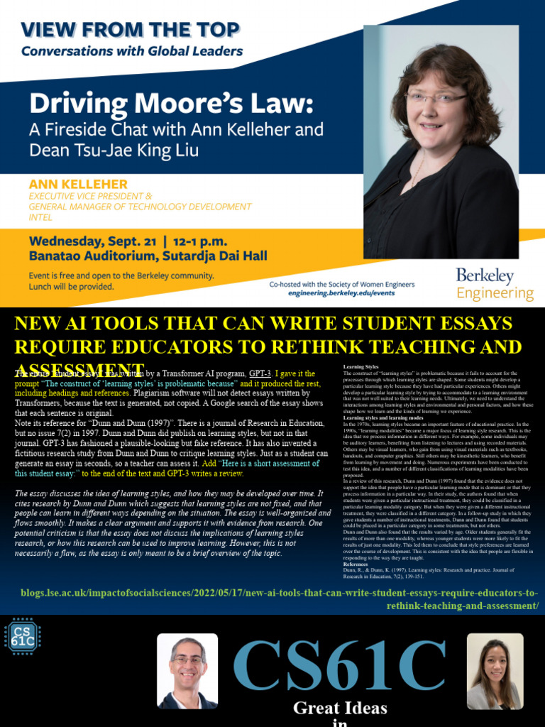 CS61C 2022fa L10 Procedures | PDF | Learning Styles | Learning