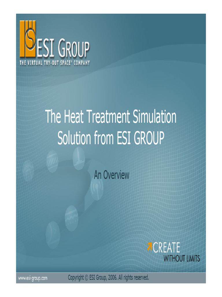 03 The Heat Treatment Simulation Solution 171006 | PDF | Heat Treating ...