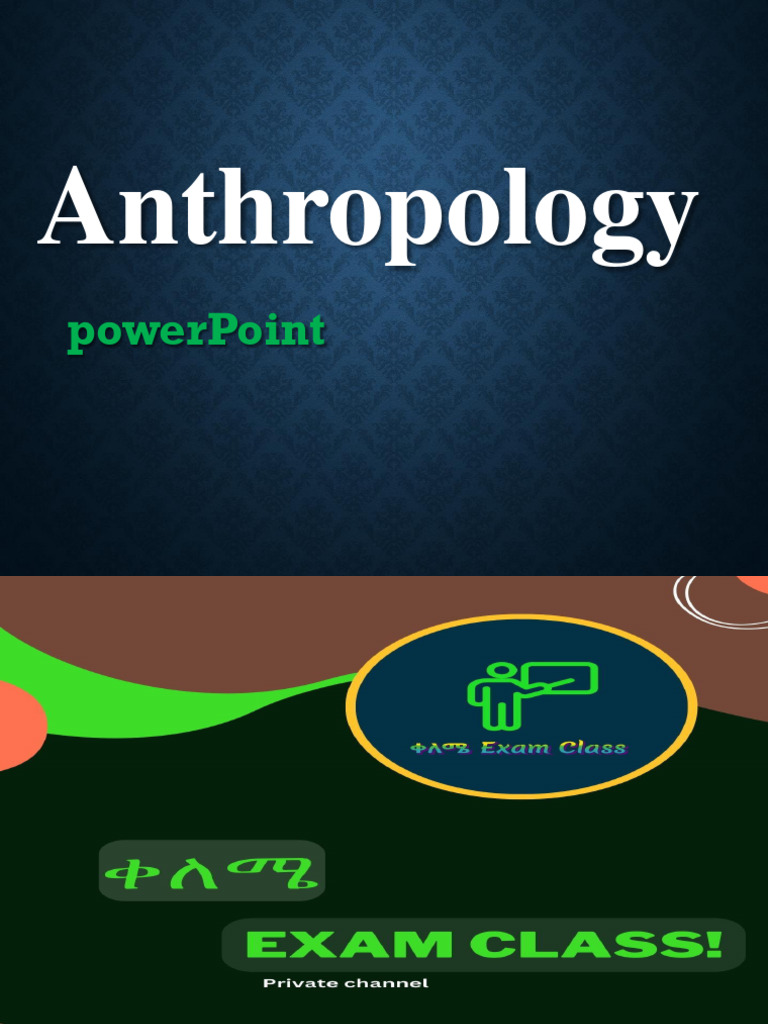 Introduction to Anthropology Overview | PDF | Race (Human ...