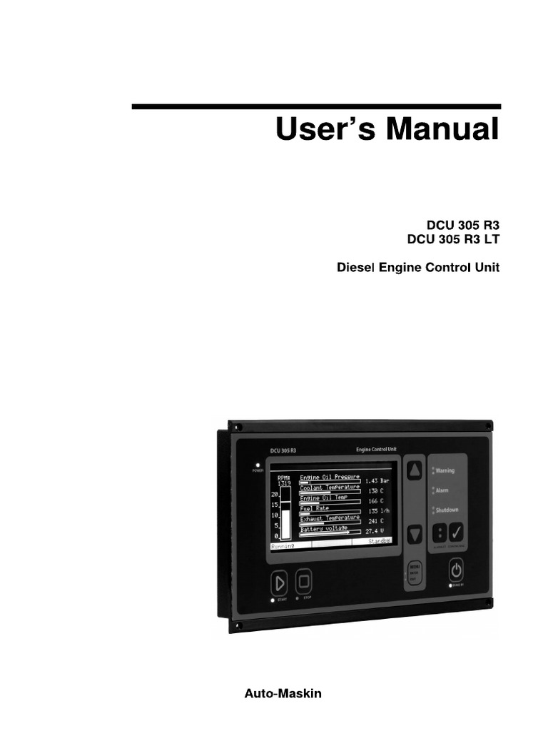 DCU 305 R3 and R3 LT Users Manual 1 | PDF