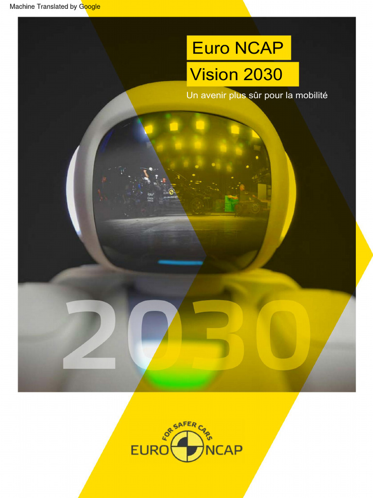 Euro NCAP Vision 2030 : Sécurité routière | PDF | Voitures | Coût de la vie