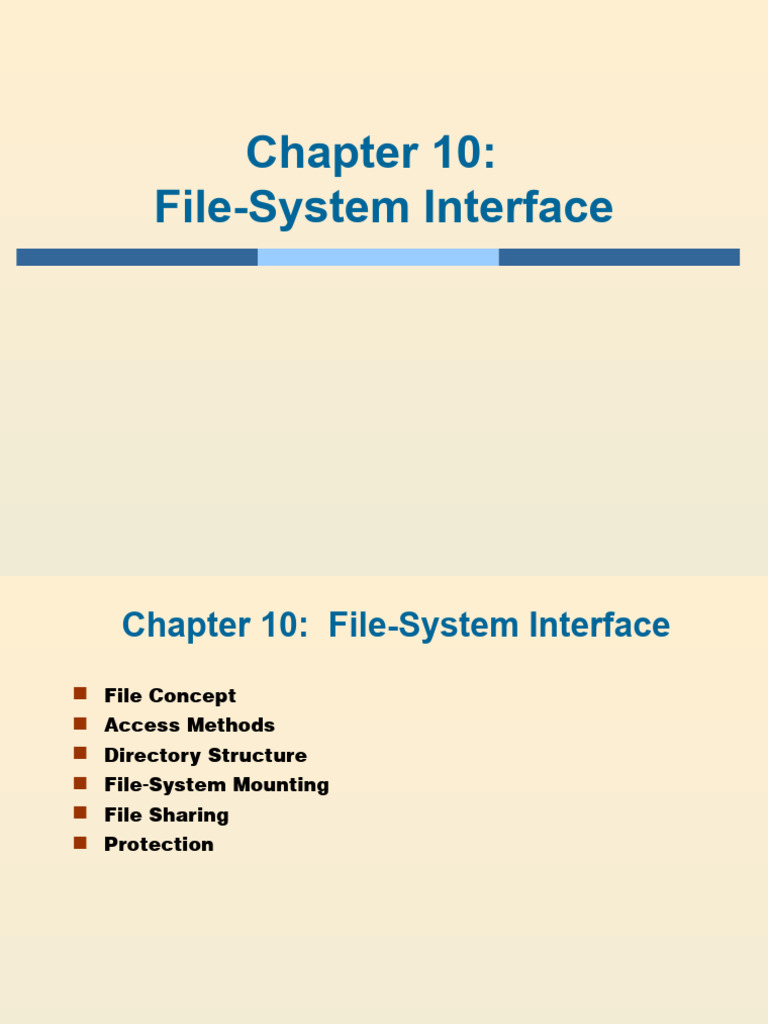 CH 10 | PDF | File System | Computer File