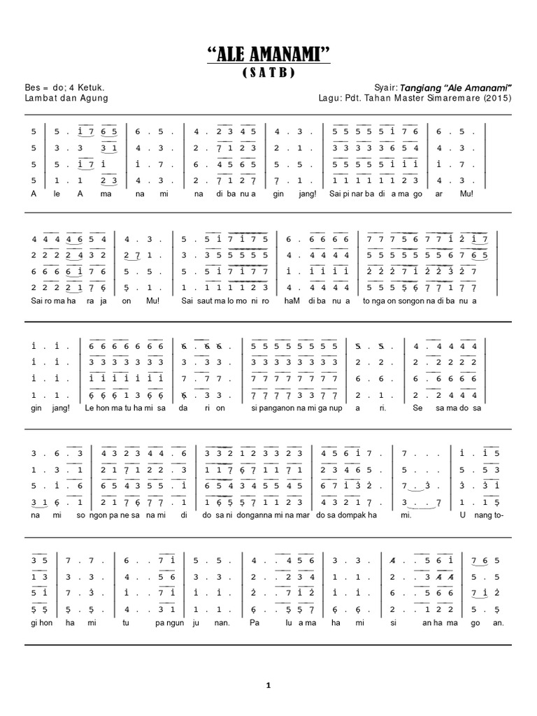 Ale Amanami | PDF