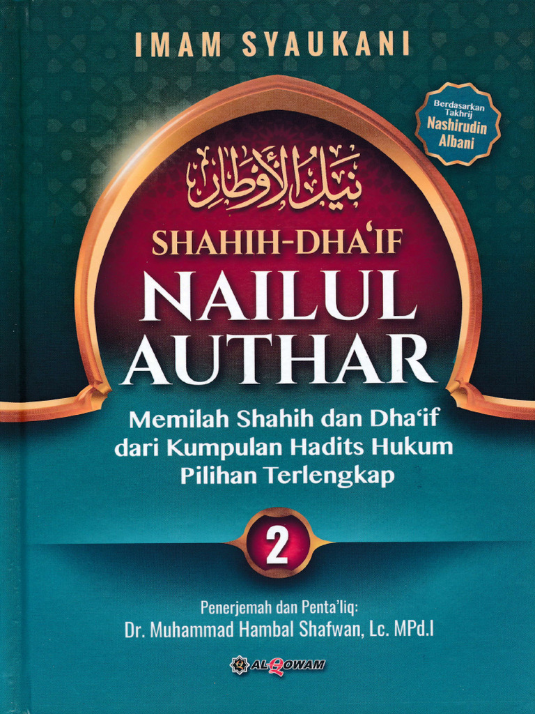 Shahih Dan Dha'if Nailul Authar Jilid 2 (Quran Hadith Sunnah Fatwa Mazhab) by Imam Syaukani | PDF