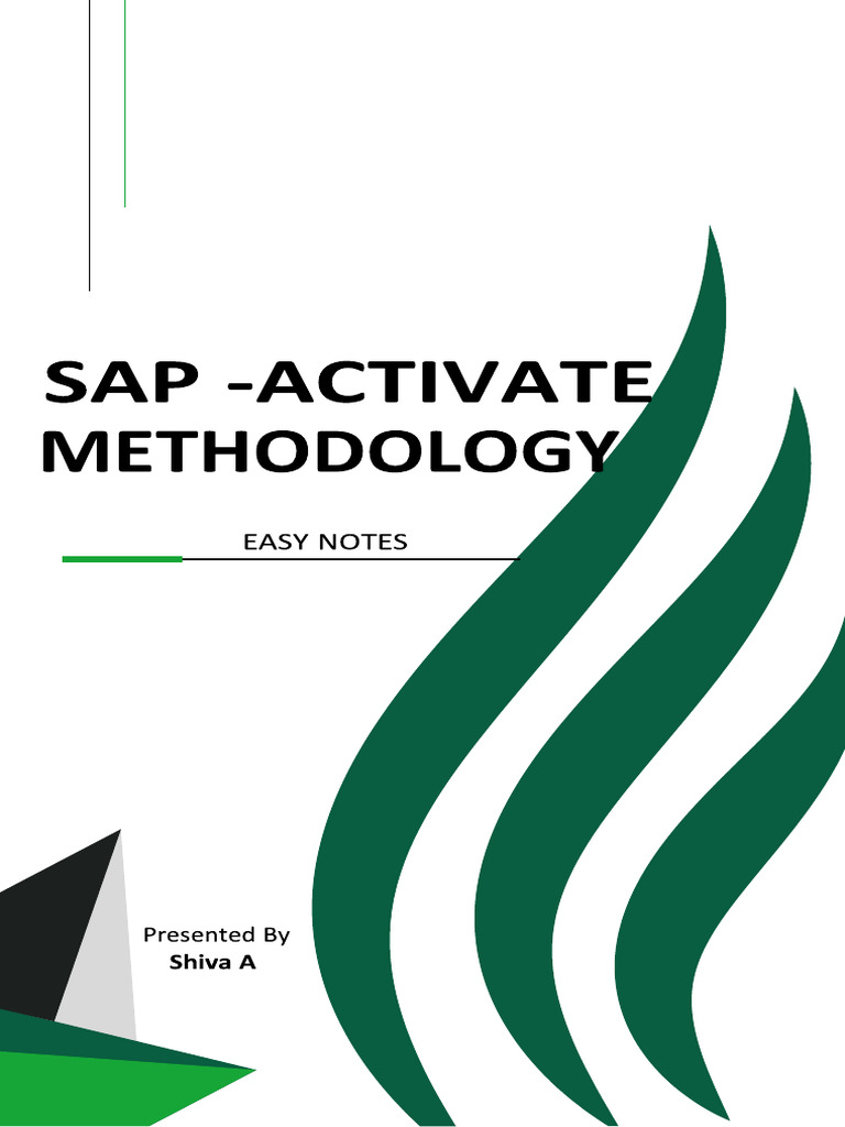 SAP Activate Methodology Overview | PDF | Software Development Process | Business Process