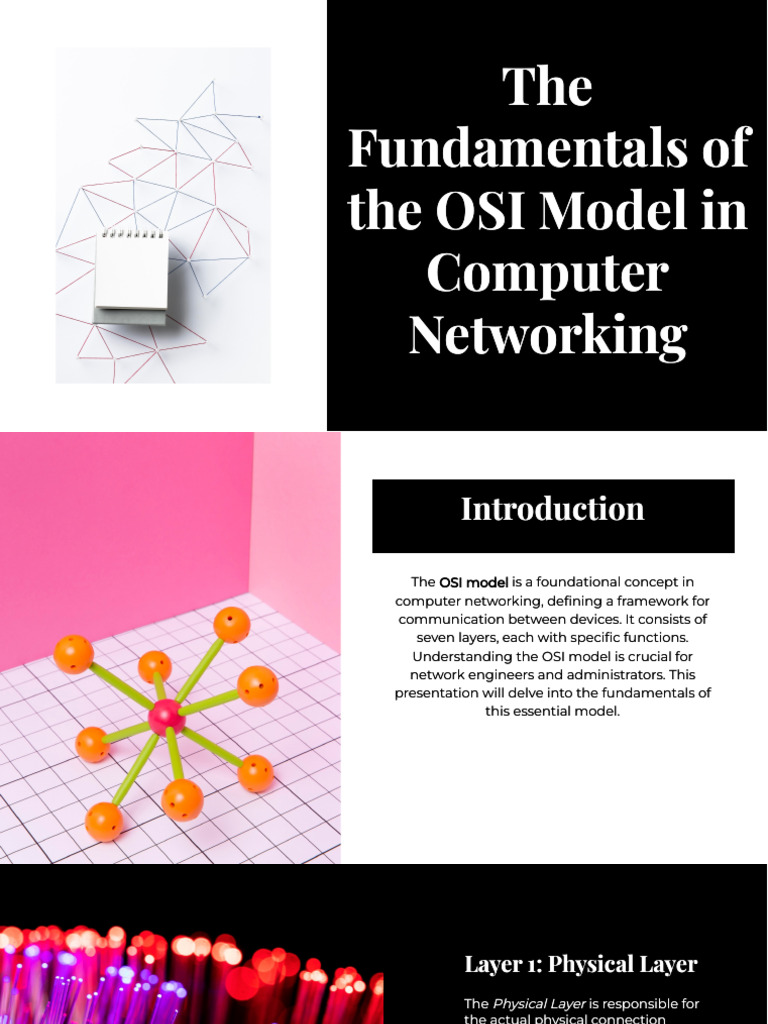 Slidesgo The Fundamentals of The Osi Model in Computer Networking ... Slidesgo The Fundamentals of The Osi Model in Computer Networking ...