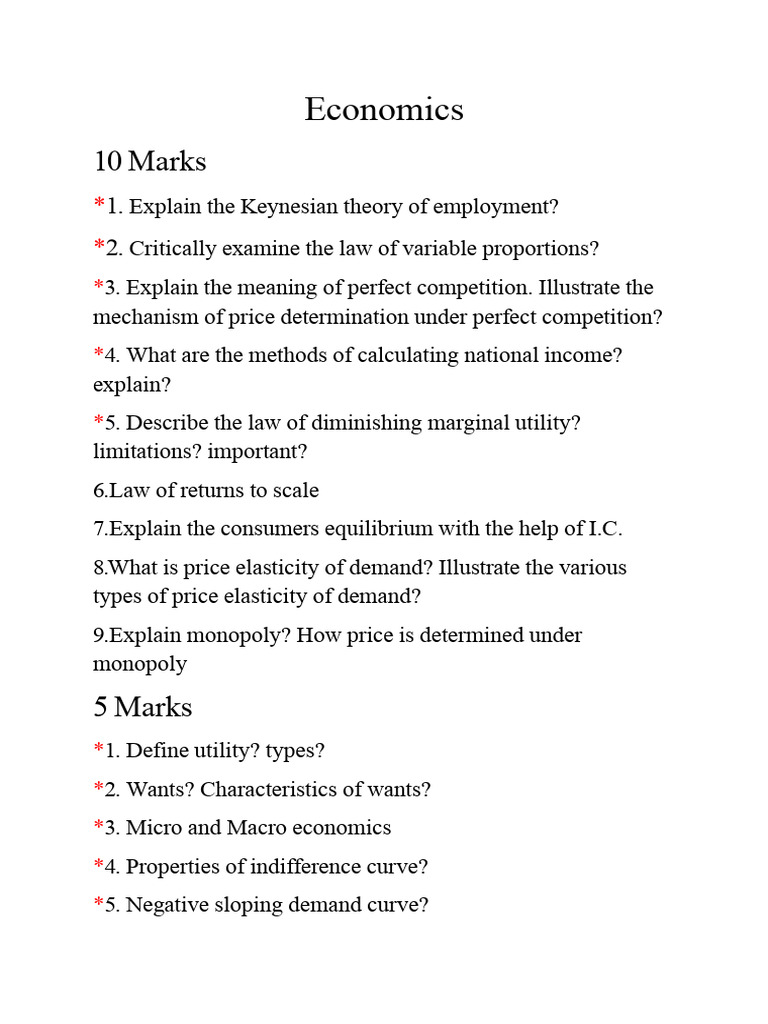 Economics 1st Year | PDF | Economics | Demand