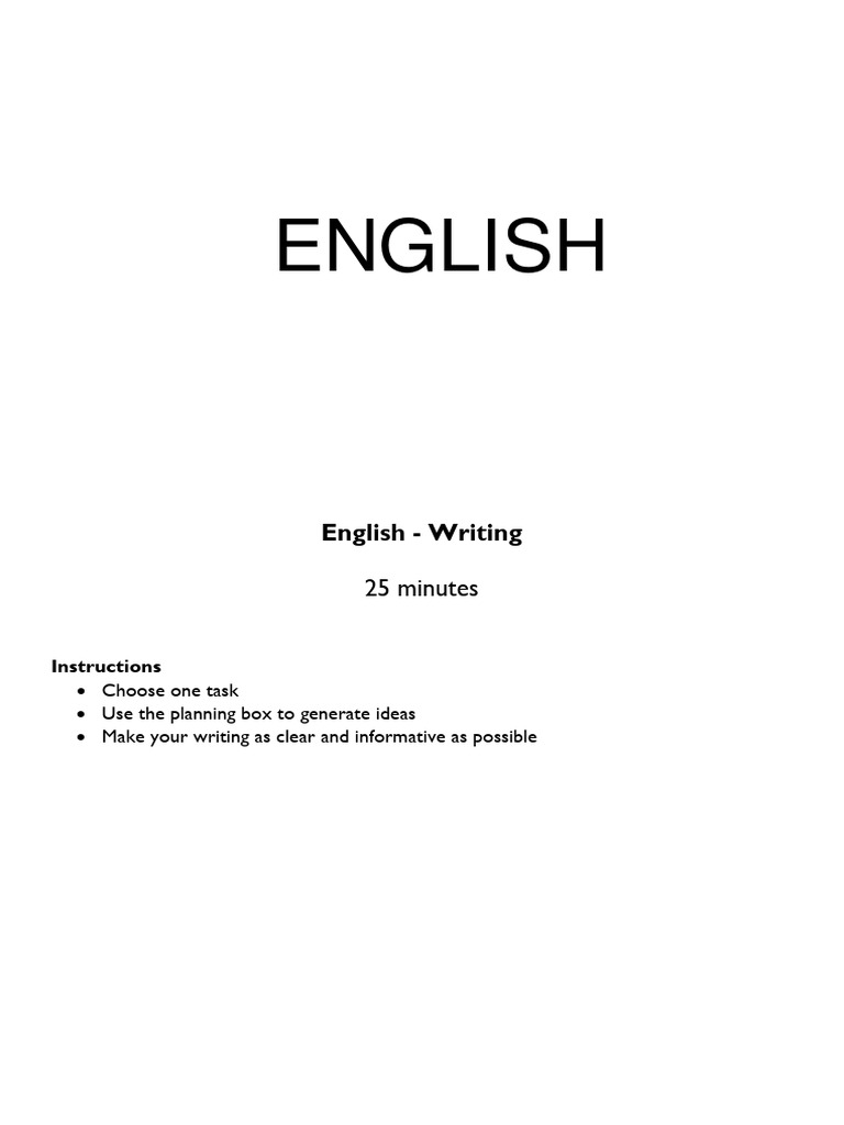 5 English Writing Paper | PDF | English Language | Cognitive Science